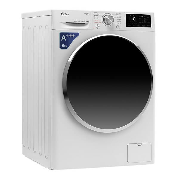ماشین لباسشویی جی پلاس مدل GWM-P88W - جی پلاس هوم