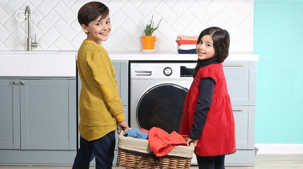 ماشین لباسشویی جی پلاس مدل GWM-M8540 - جی پلاس هوم