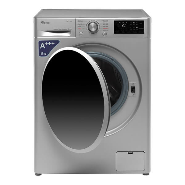 ماشین لباسشویی 8 کیلویی جی پلاس مدل GWM-R87SKTN - جی پلاس هوم